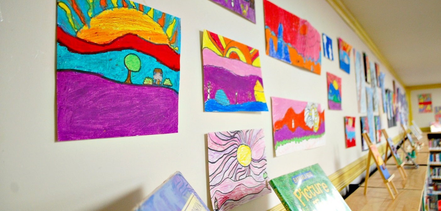 Art in the Library an imaginative way for words and images to share ...