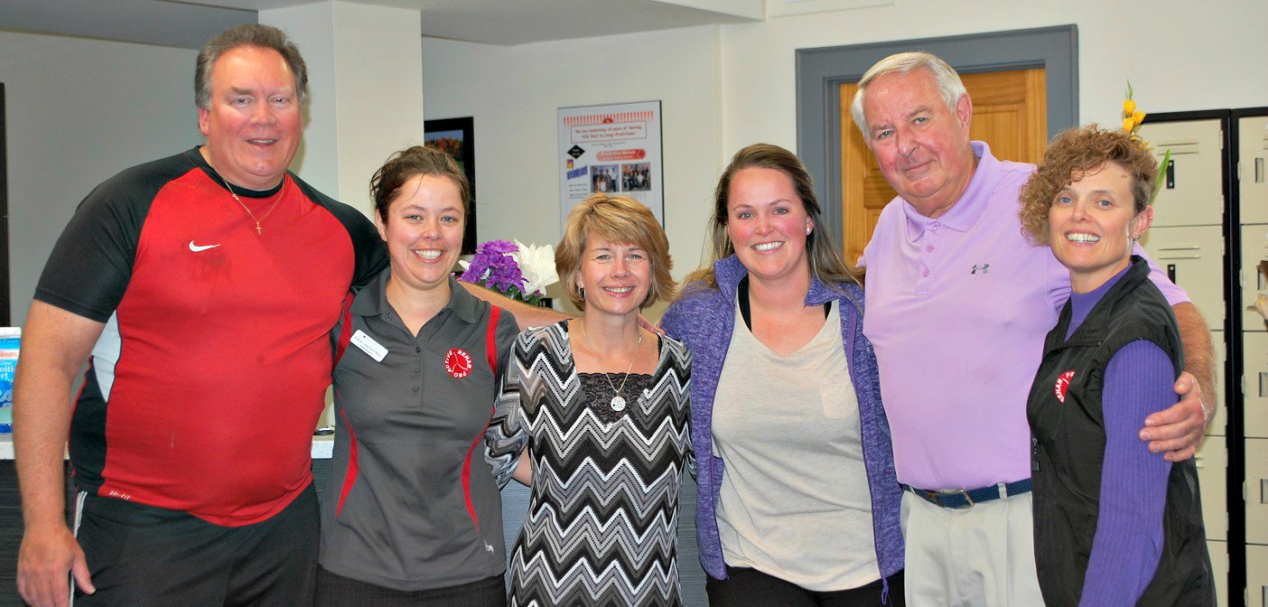 ProActive Rehab staff take pies in the face for Hospice Huntsville ...