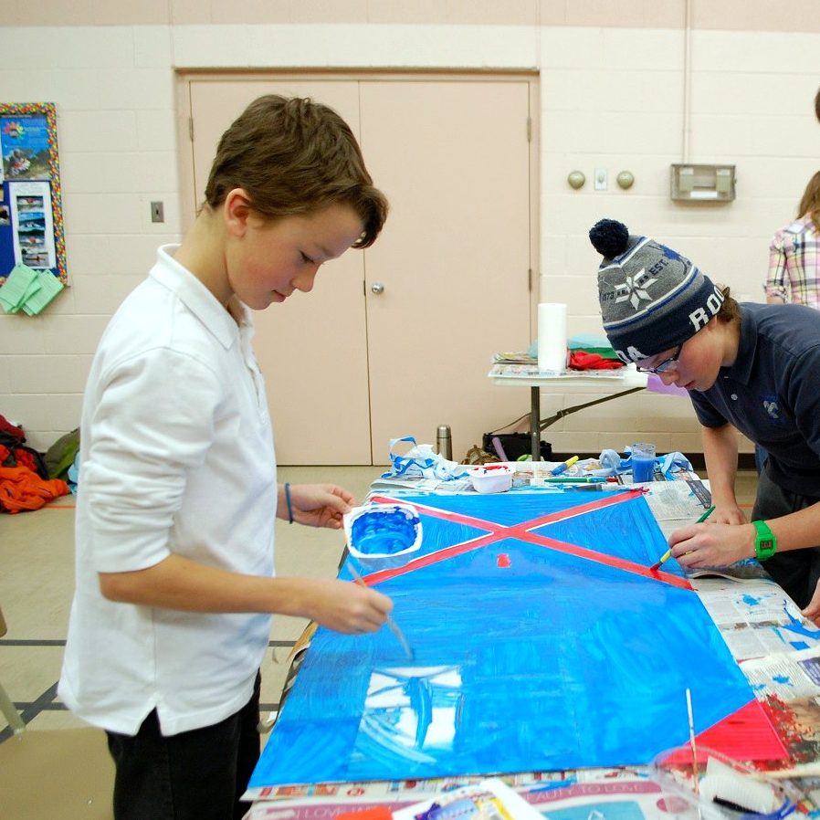 Local students create dandy candy posters for Willy Wonka art project ...