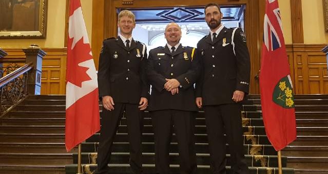 Local paramedics Mark Verbeek and Neil Hebb recognized for bravery ...