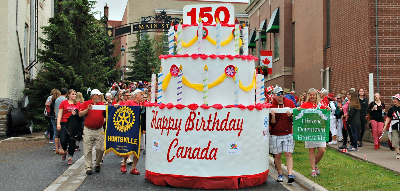 Happy 150th, Canada! Love, Huntsville - Huntsville Doppler