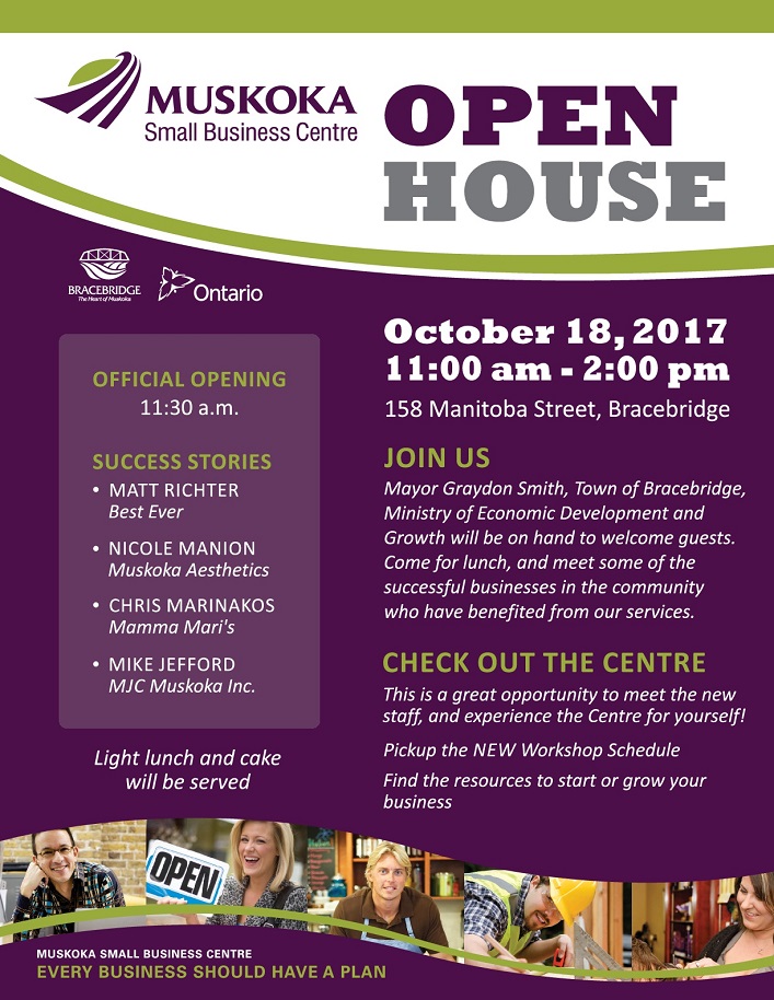 Muskoka Small Business Centre open house celebrates entrepreneurs ...