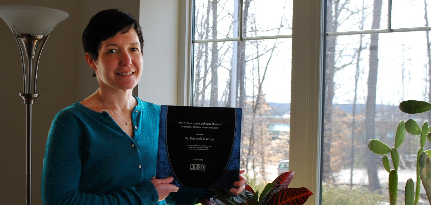 Hospice Huntsville medical director, Dr. Deb Harrold, receives ...