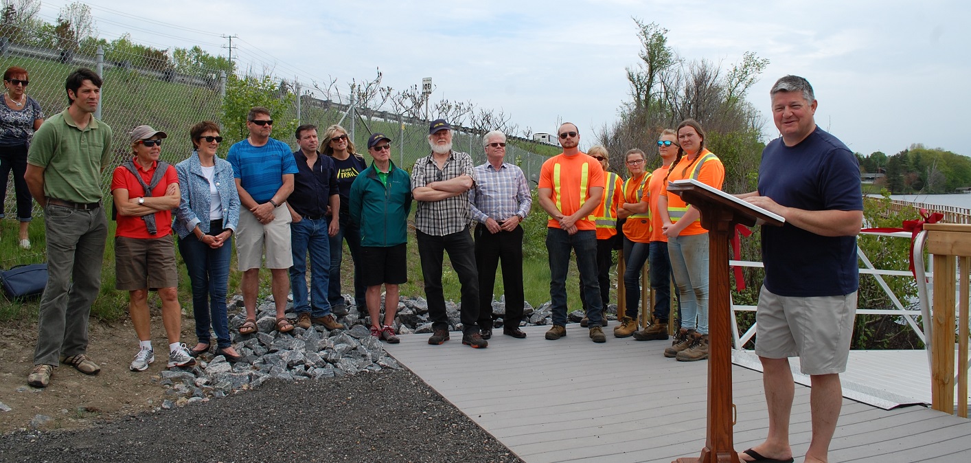 Huntsville celebrates Hunters Bay Trail extension and floating ...