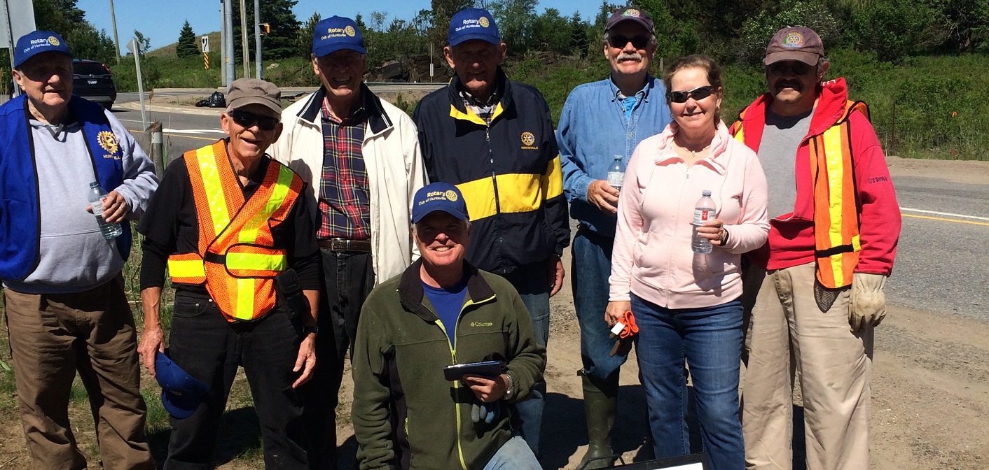 Rotarians help keep Huntsville's streets clean - Huntsville Doppler