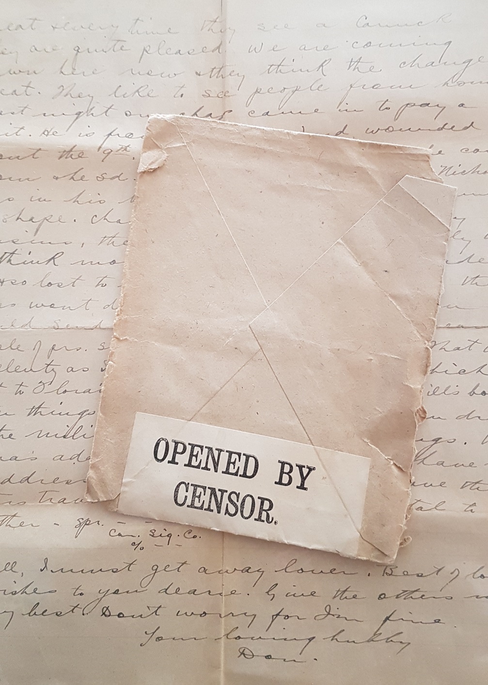 Letters home from a WWI soldier - Huntsville Doppler