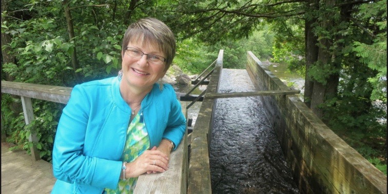 Artist Susan Hay, winner of this year's Algonquin Park-inspired art ...