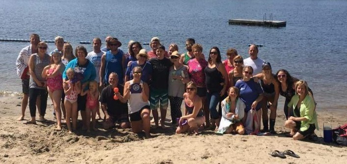 The Pattison family creates their own swim in support of Hospice—and ...
