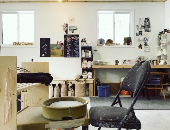 Potter Rhoni Clarke one of the newest members of the Muskoka Autumn ...