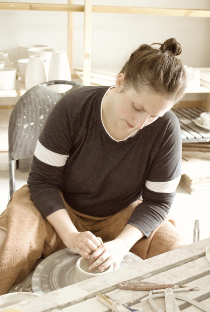 Potter Rhoni Clarke one of the newest members of the Muskoka Autumn ...