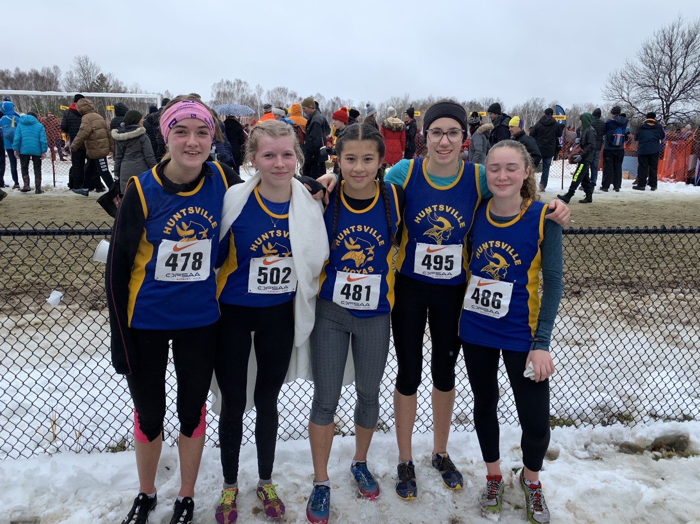 HHS novice girls cross-country team has school's best showing ever at ...