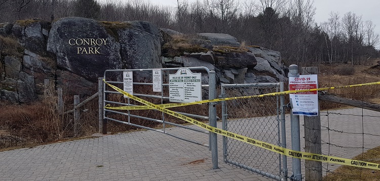 Municipal beaches, playgrounds and sports fields remain closed ...