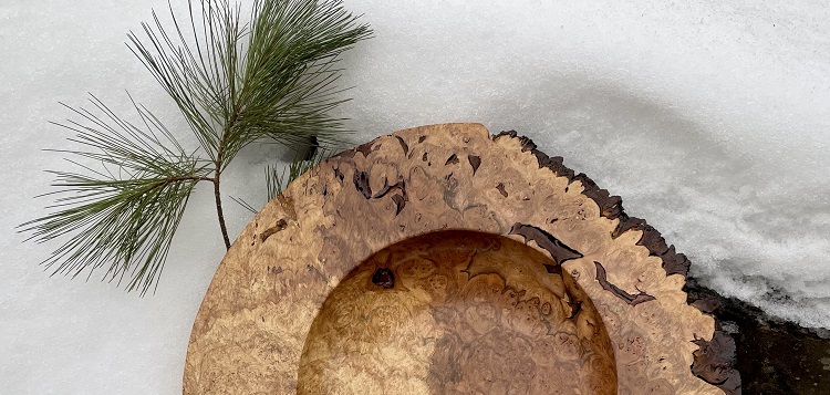 Art Fx #5: "Big Leaf Maple Burl Platter" by Brian Markham - Huntsville ...