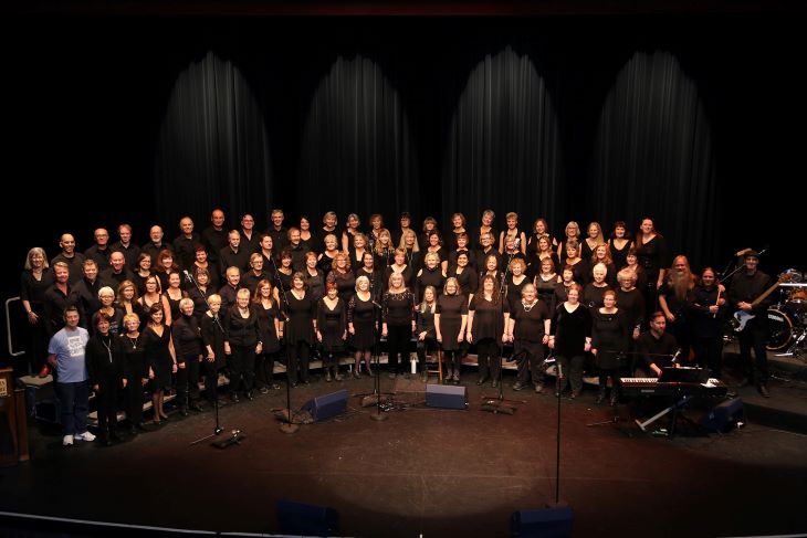 Human, Muskoka Rock Choir’s 10th Anniversary concert - Huntsville Doppler