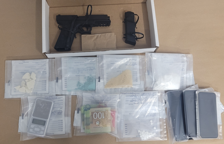 Loaded firearm and drugs located in stolen vehicle result in arrest ...