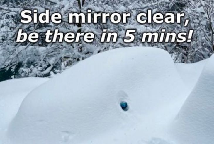 A little humour during trying times from one of our readers ...