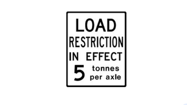 Half-load restrictions in effect - Huntsville Doppler