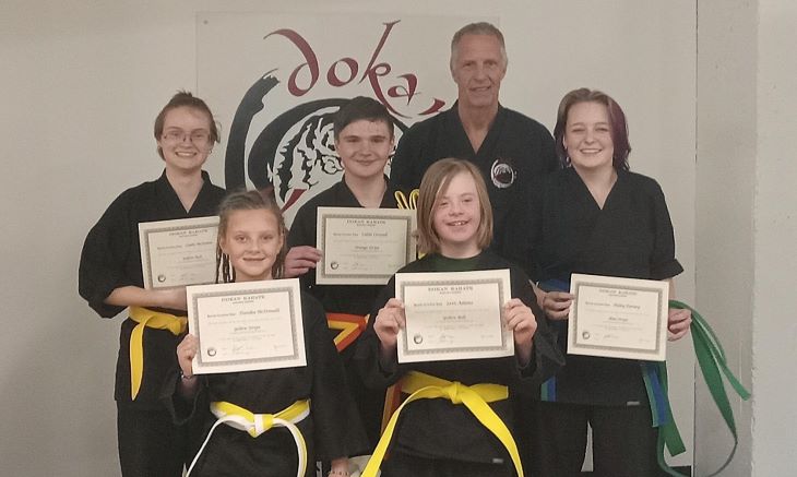 Karate students make progress on martial arts journey - Huntsville Doppler