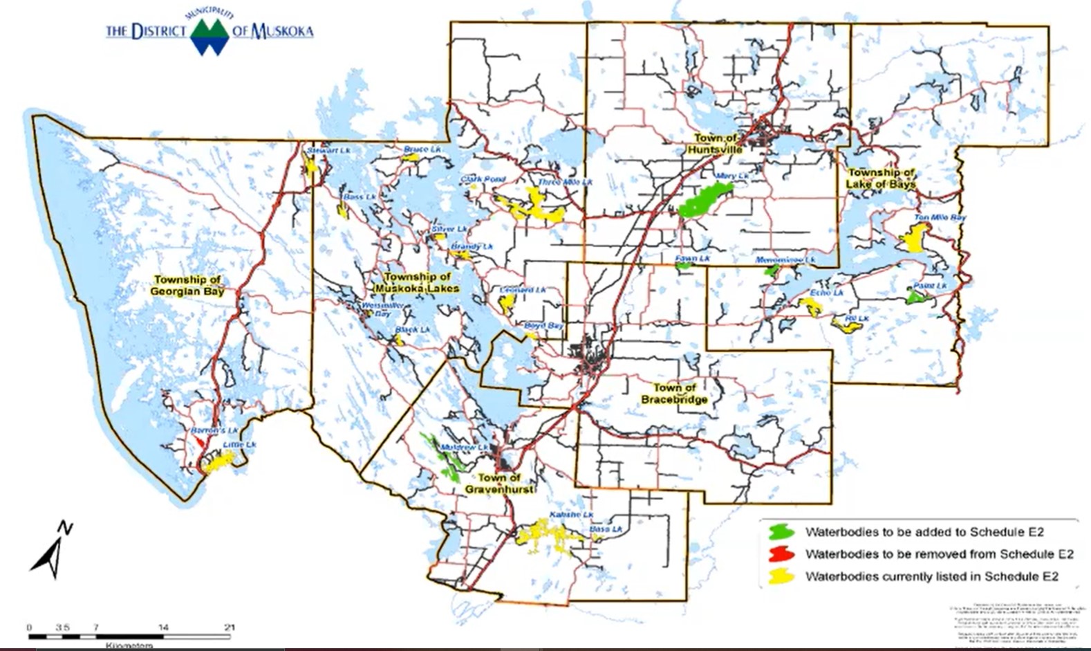 Five more lakes could be added to the District's vulnerable lakes list ...