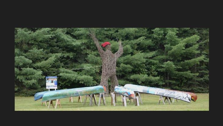 'Stick Man Tom' and Group of Seven inspired canoes find a new home for ...