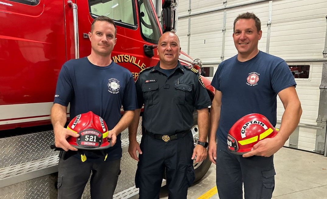 Promotion for Station 5 firefighters - Huntsville Doppler