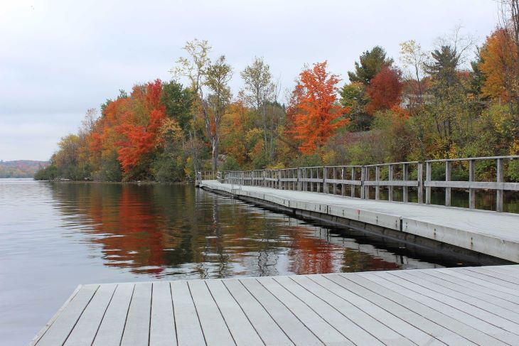 Hunter's Bay Trail and the Locks are now closed as part of winter ...
