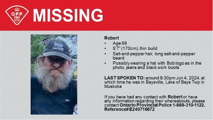 Huntsville OPP appealing for public assistance in search for missing ...