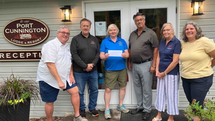 Port Cunnington Lodge raises $24,000 for local charities and Seniors ...