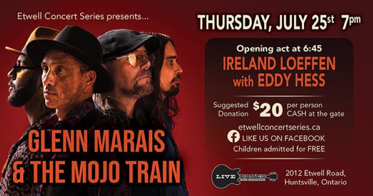 Etwell Concert Series presents Glenn Marais and The Mojo Train ...