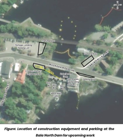 Bala North Dam Construction Notice - Huntsville Doppler