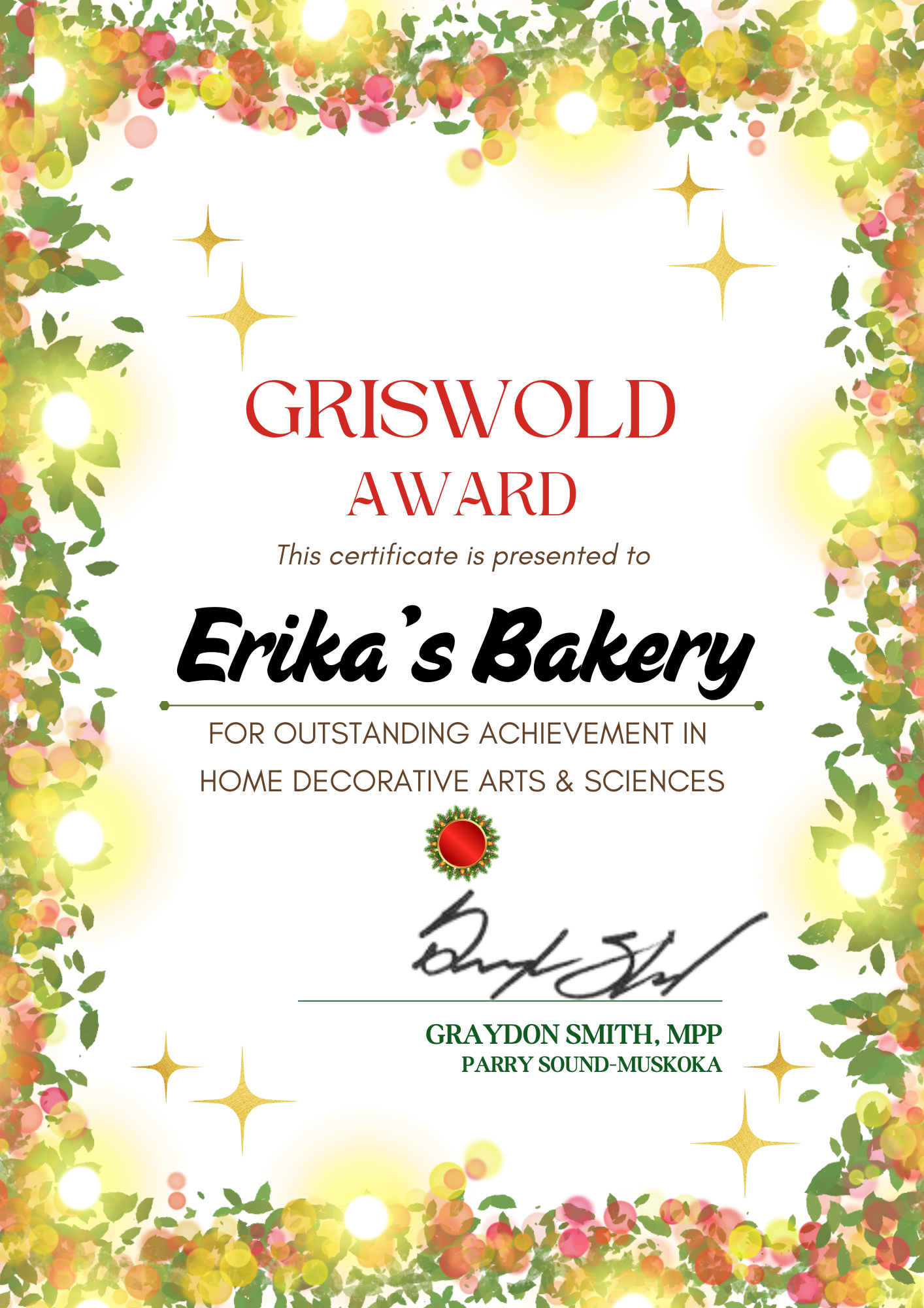 Winners of MPP Smith's Griswold Award - Huntsville Doppler