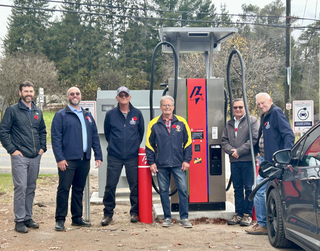 Magnetawan gets EV charging station - Huntsville Doppler
