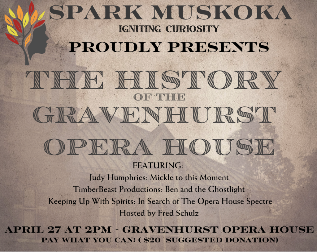 SPARK MUSKOKA PRESENTS - The History of the Gravenhurst Opera House ...