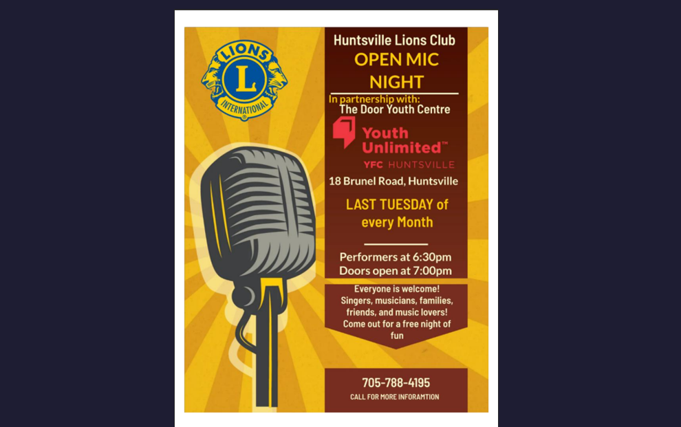 Huntsville Lions and The Door join forces to bring you open mic nights ...