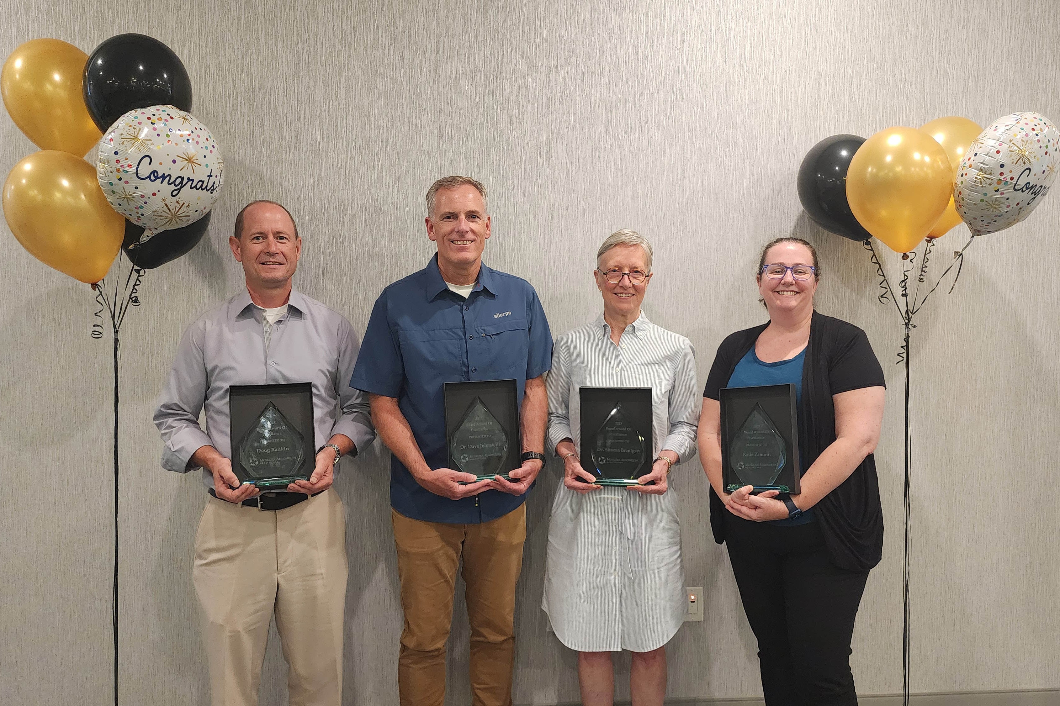 Four recipients presented with the MAHC Board Award of Excellence ...