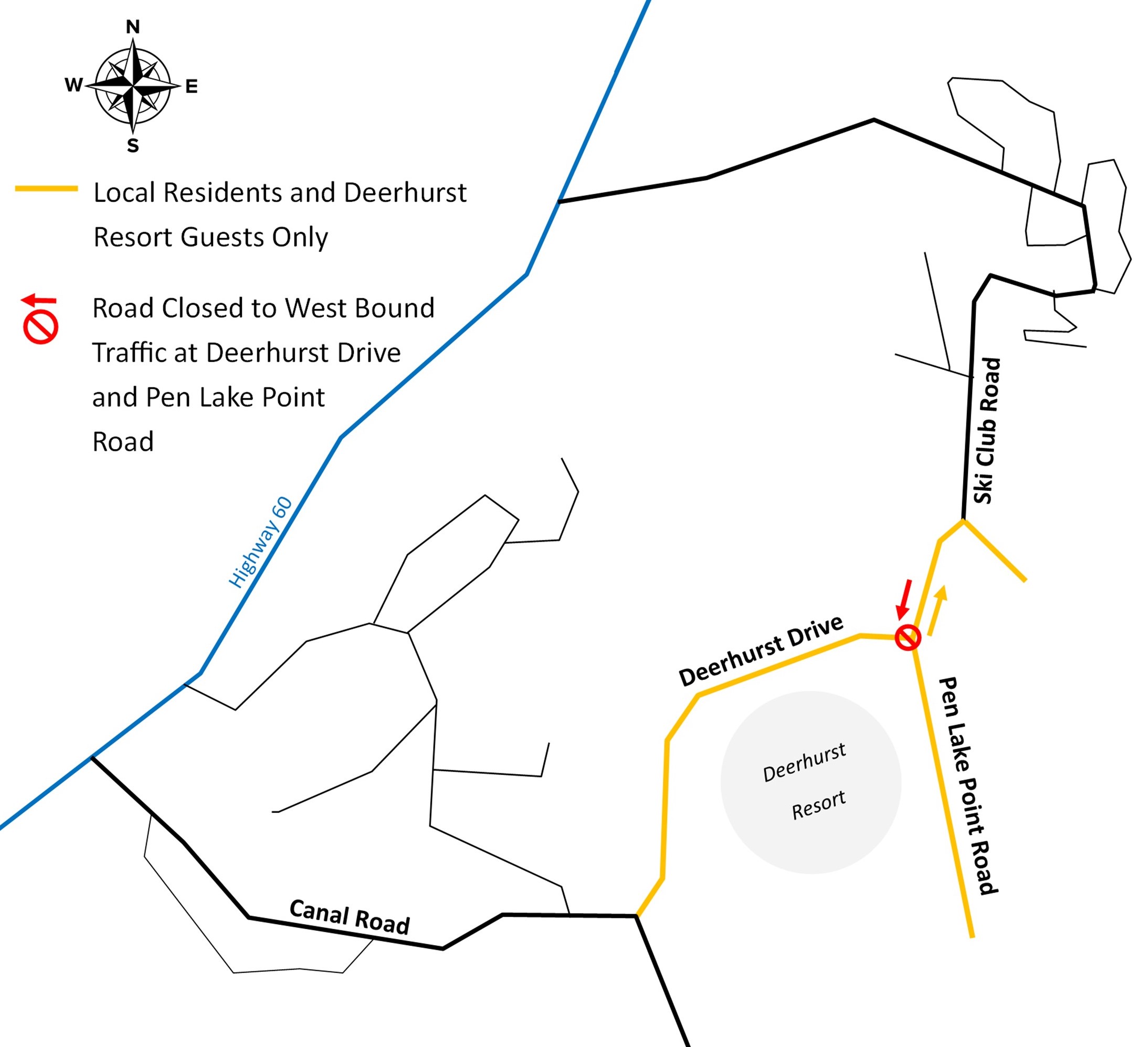 Road restrictions near Deerhurst Resort - Huntsville Doppler