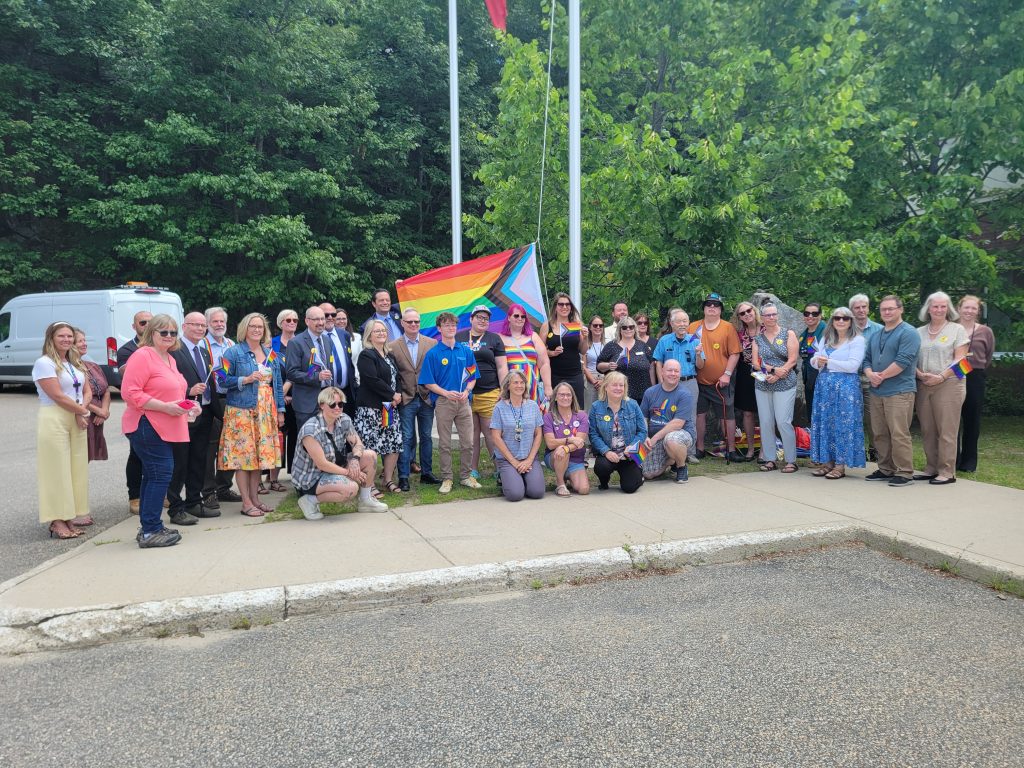 Rainbow Pride flags fly over Muskoka - Huntsville Doppler