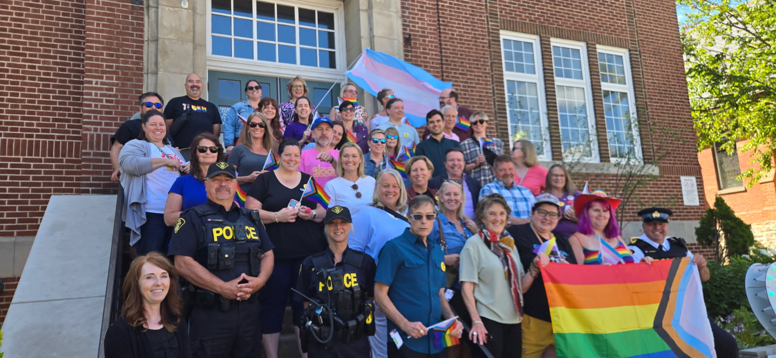 Rainbow Pride flags fly over Muskoka - Huntsville Doppler