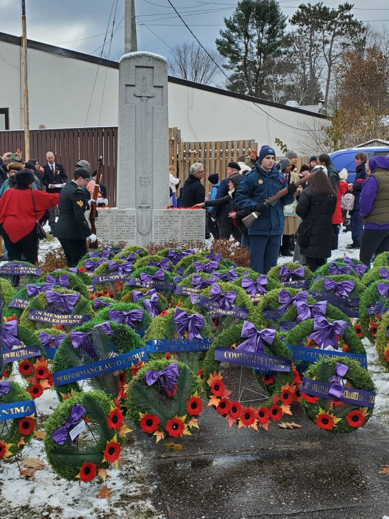Huntsville Remembrance Day: Images - Huntsville Doppler