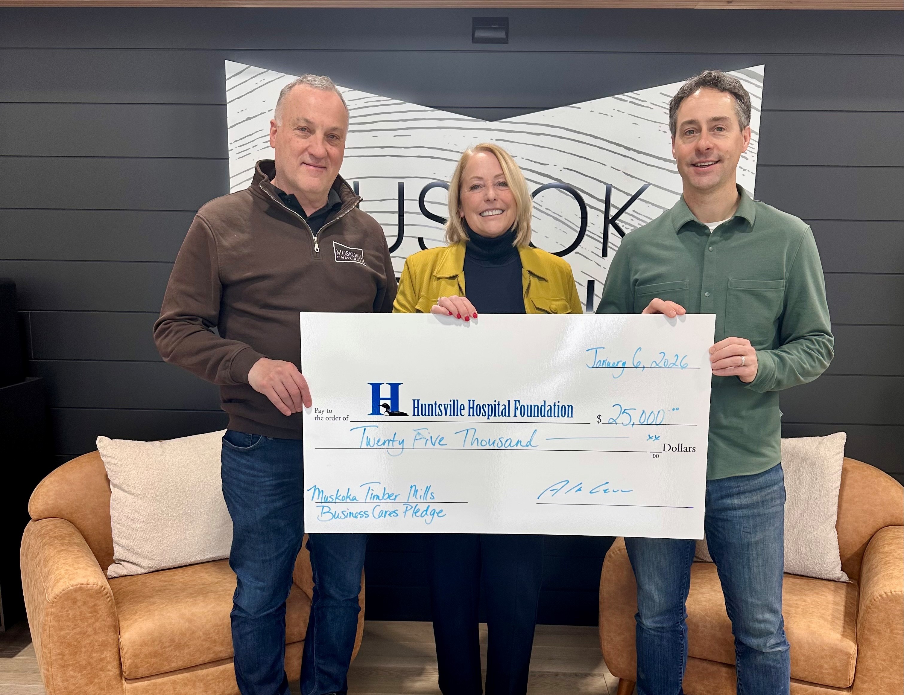 Muskoka Timber Mills joins Huntsville Hospital Foundation’s Business ...