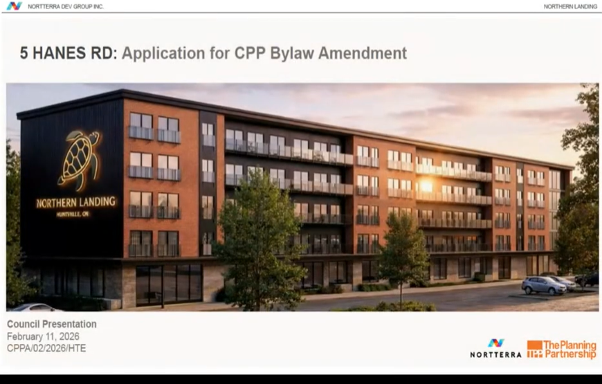 Five-storey mixed-use building proposed for 5 Hanes Road in Huntsville ...